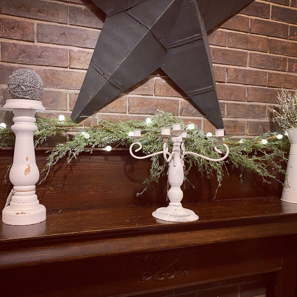 Icy Faux Garland – Lillian Elsie Home